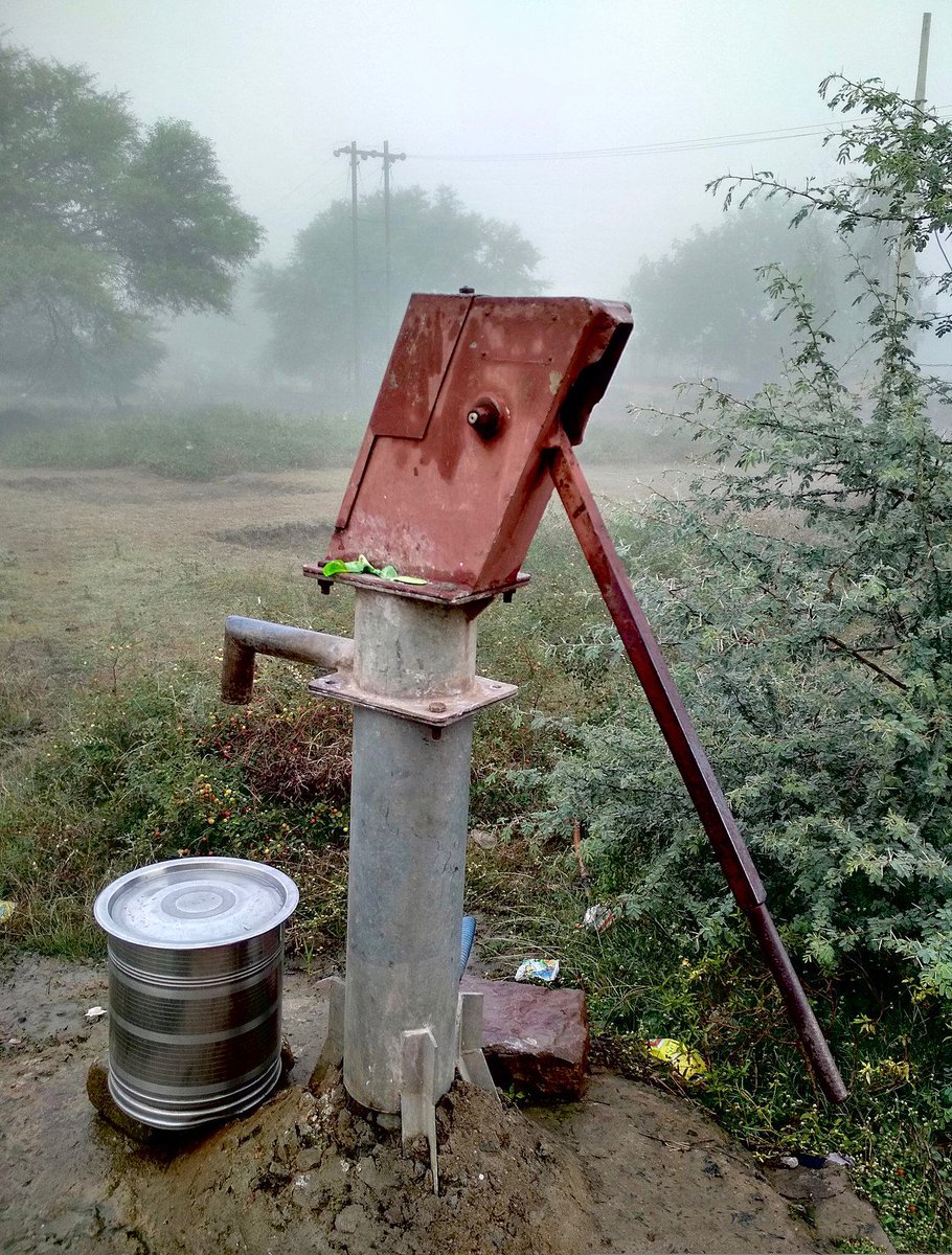 With all due respect to Tara Singh, a hand pump is not just a symbol of ...