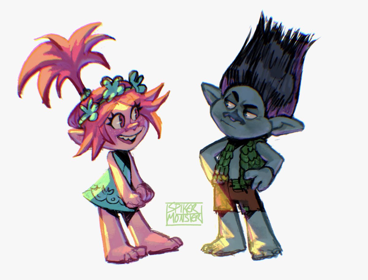 「oh no i love drawing them??? #DreamWorks」|Spike R. Monster 💀のイラスト