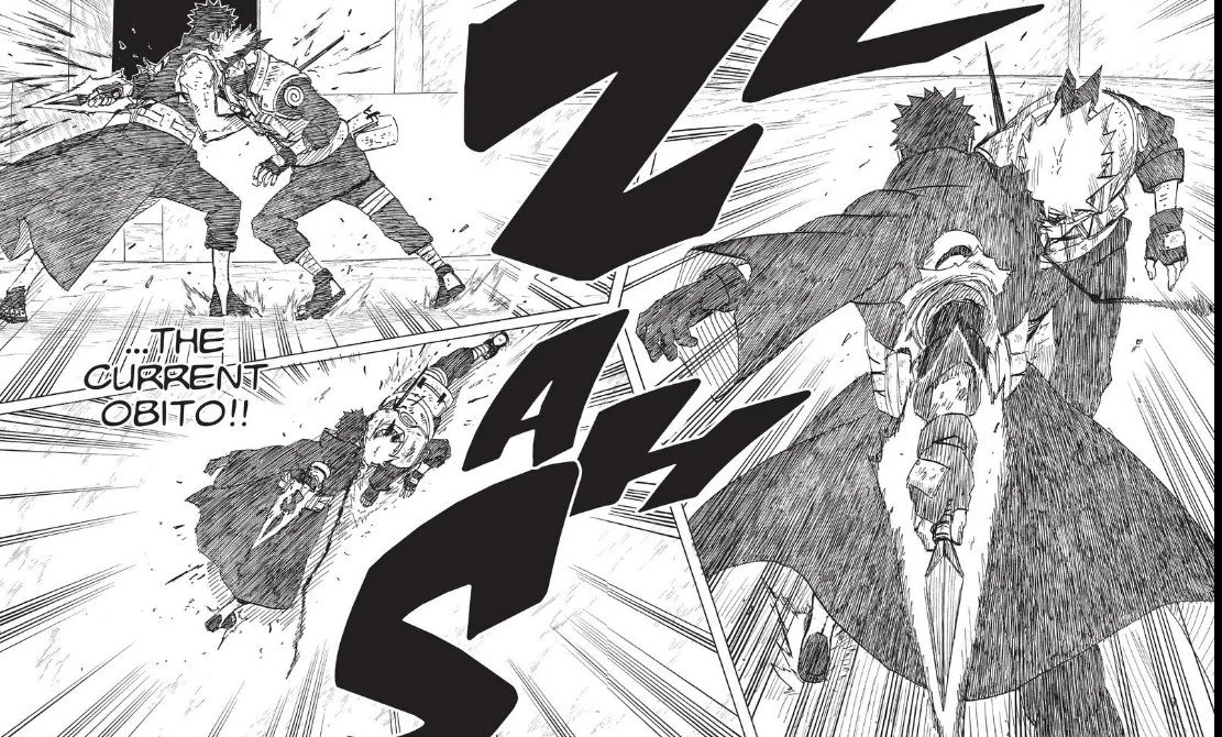 Obito Vs Kakashi Manga