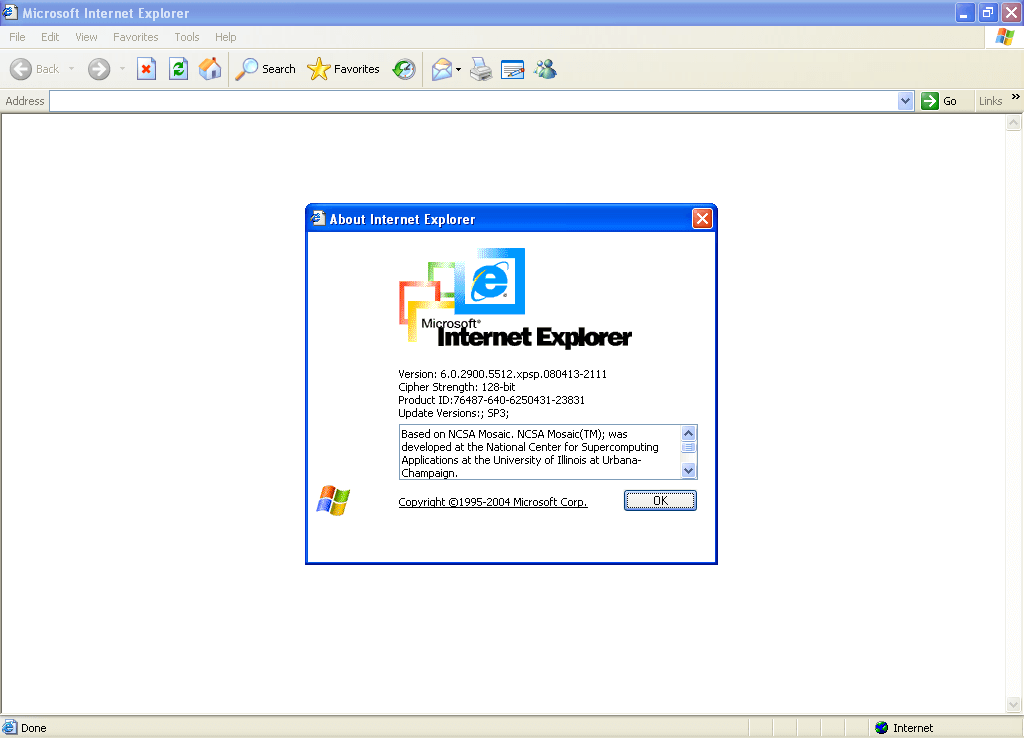 Internet Explorer Icon Xp