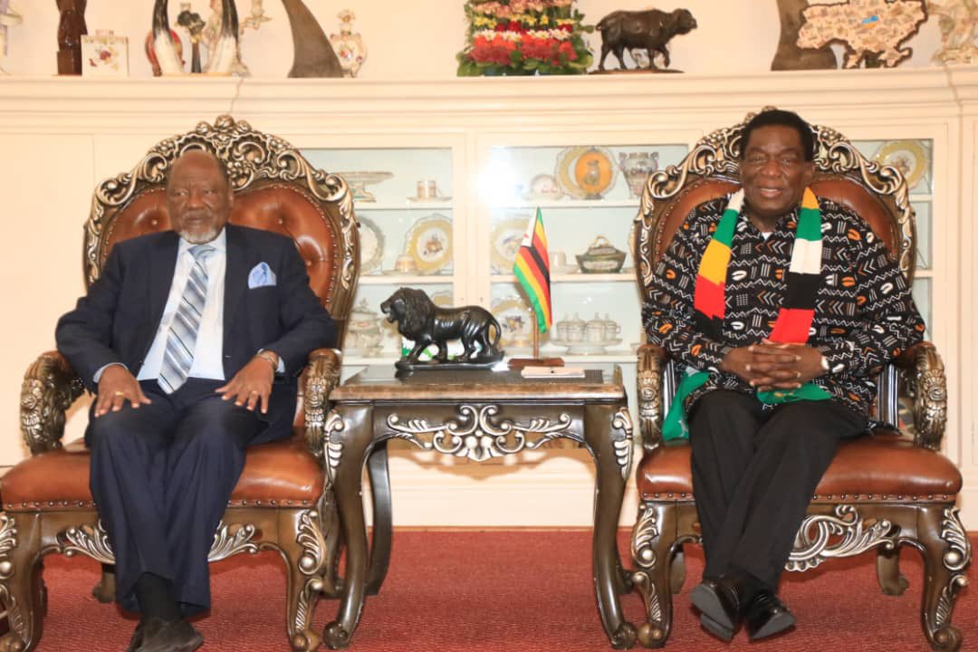 President ED Mnangagwa met former President of Mozambique, Cde Joachim ...