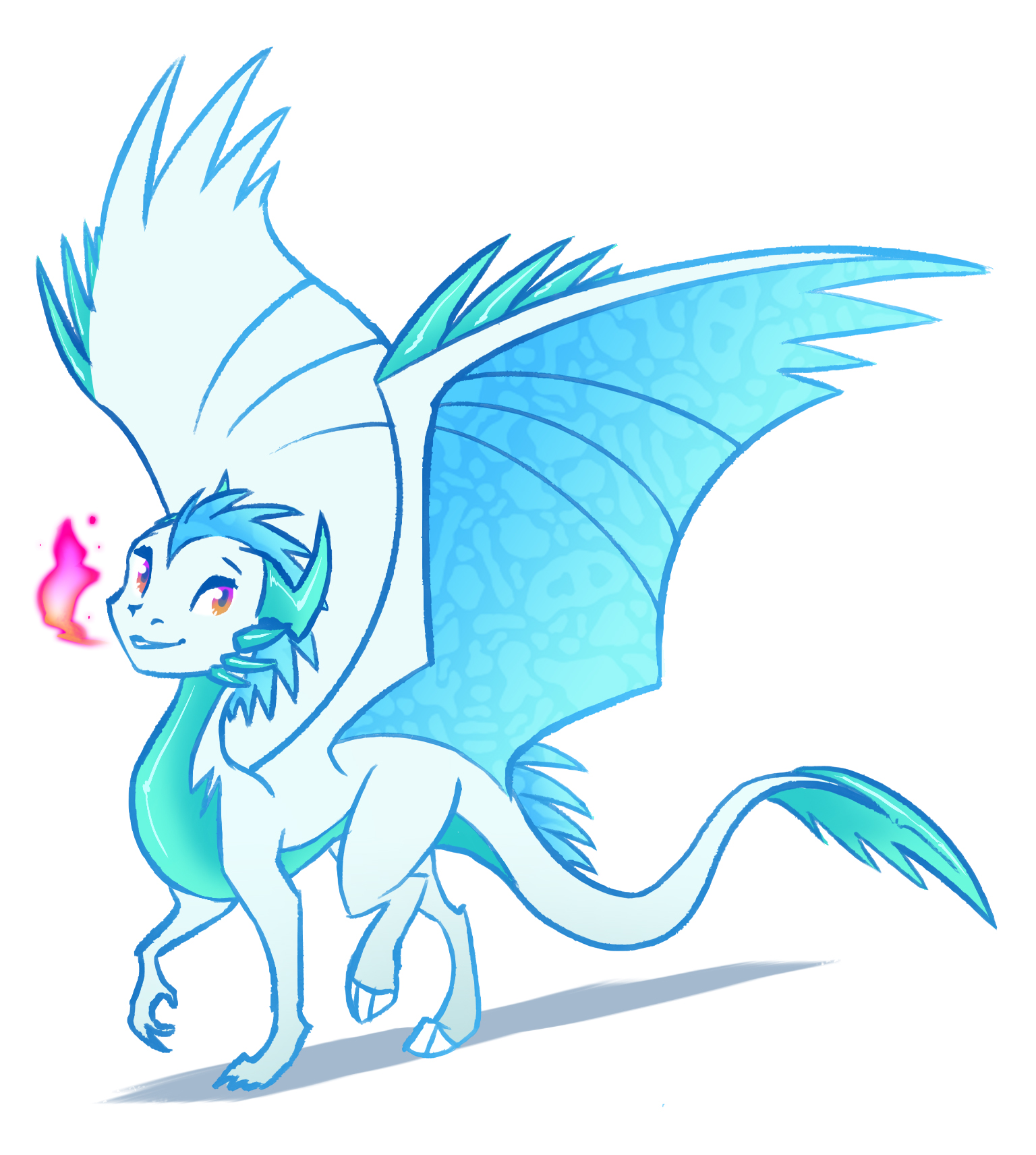 Chibi Anime Dragon Pet The Dragon By Ghostspy10 - Fur Affinity [dot]