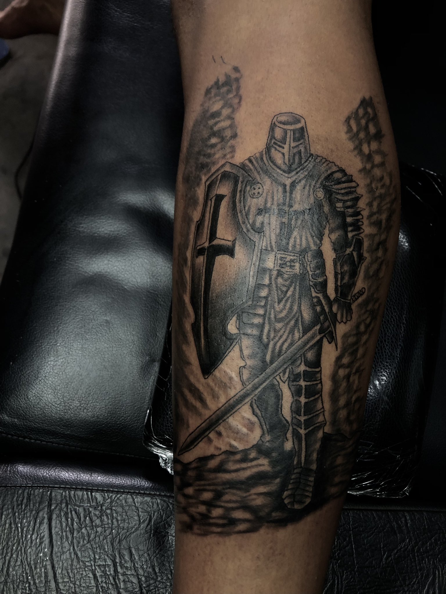 Templar Sword Tattoo