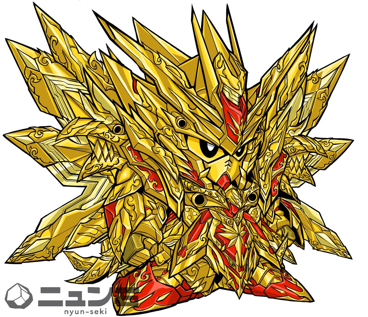 no humans white background sharp teeth chibi mecha robot solo ...