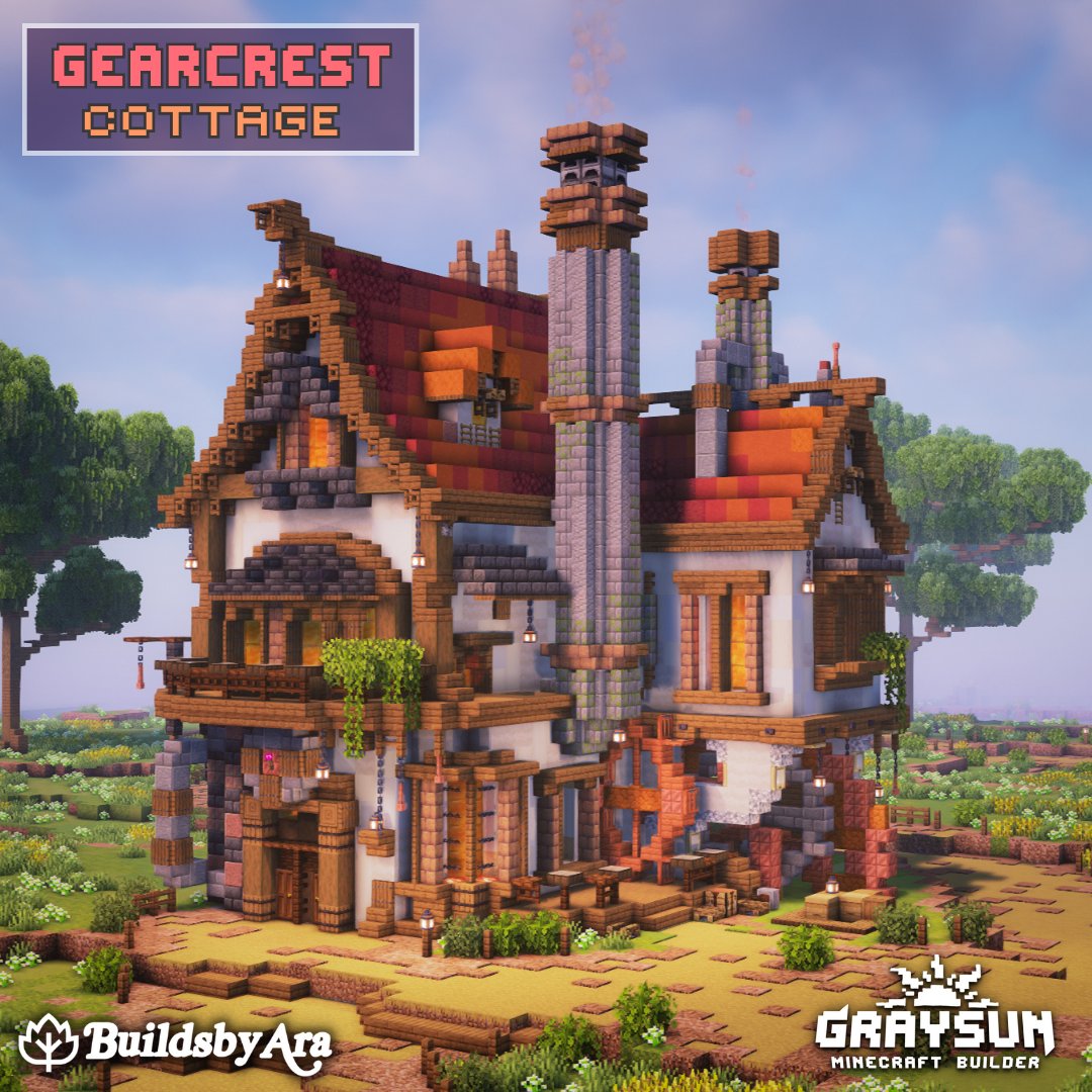 Minecraft Buildings Steampunk Style