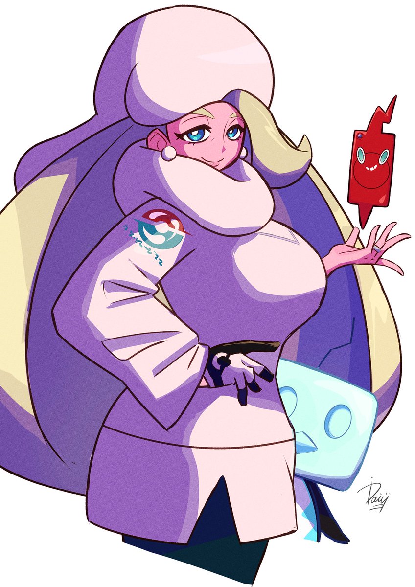 ロトム ,スマホロトム 「#Pokémon」|iDaのイラスト