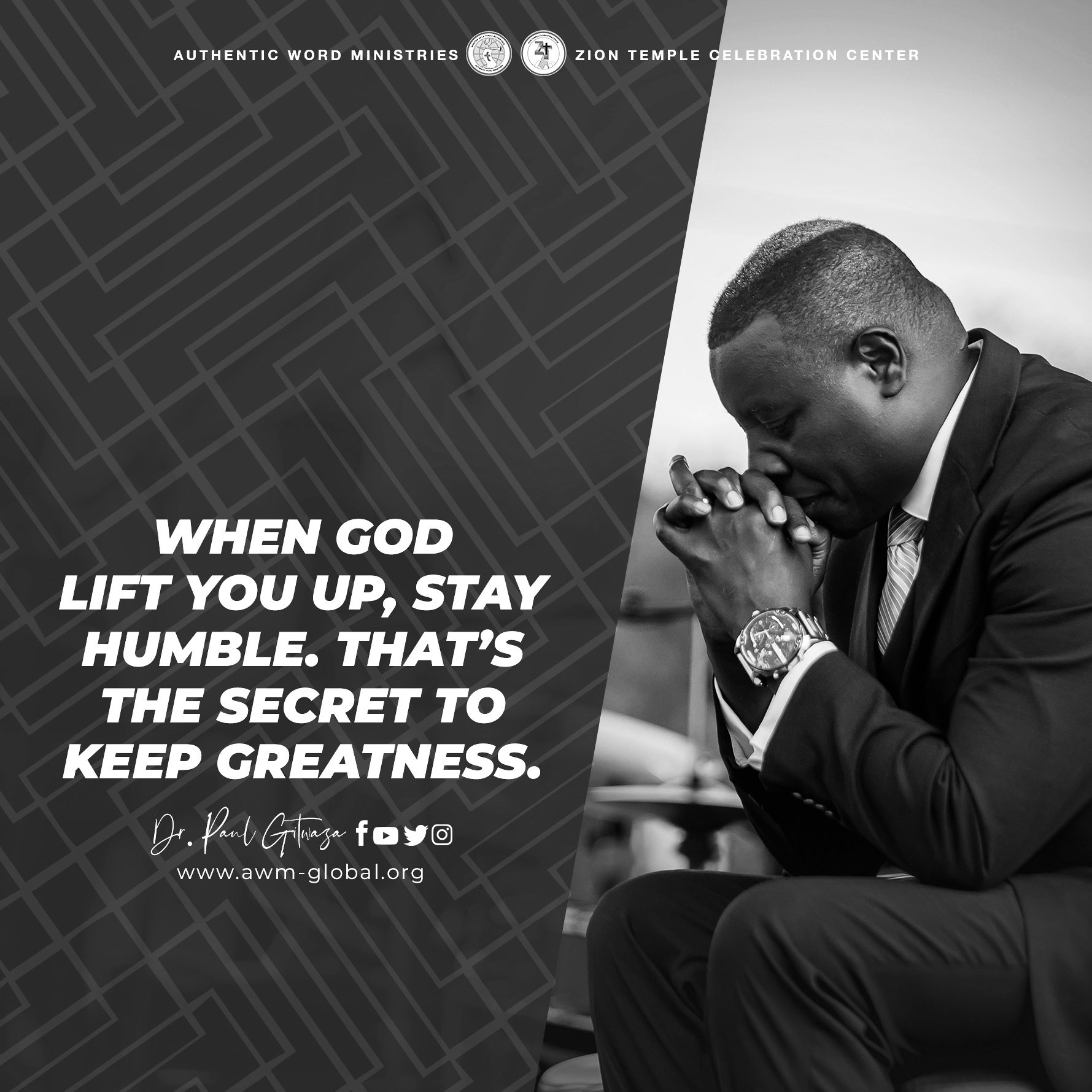 Staying Humble Before God