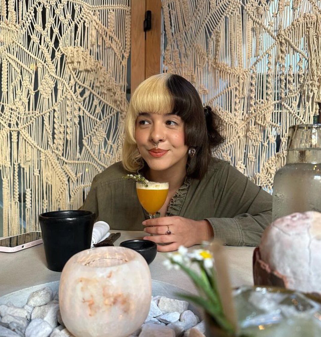 She put pink body paint for 2 months straight in her face and she still ...