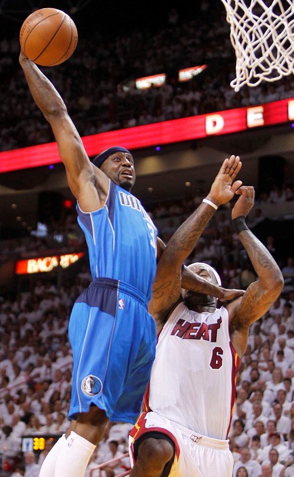 Jason Terry Dunked On By Lebron James