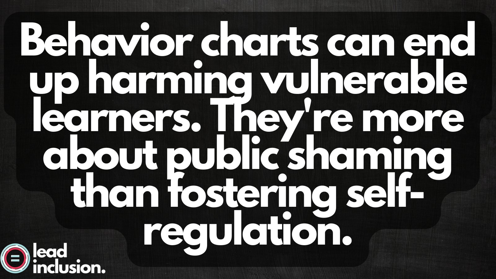 Self Regulating Behavior Chart