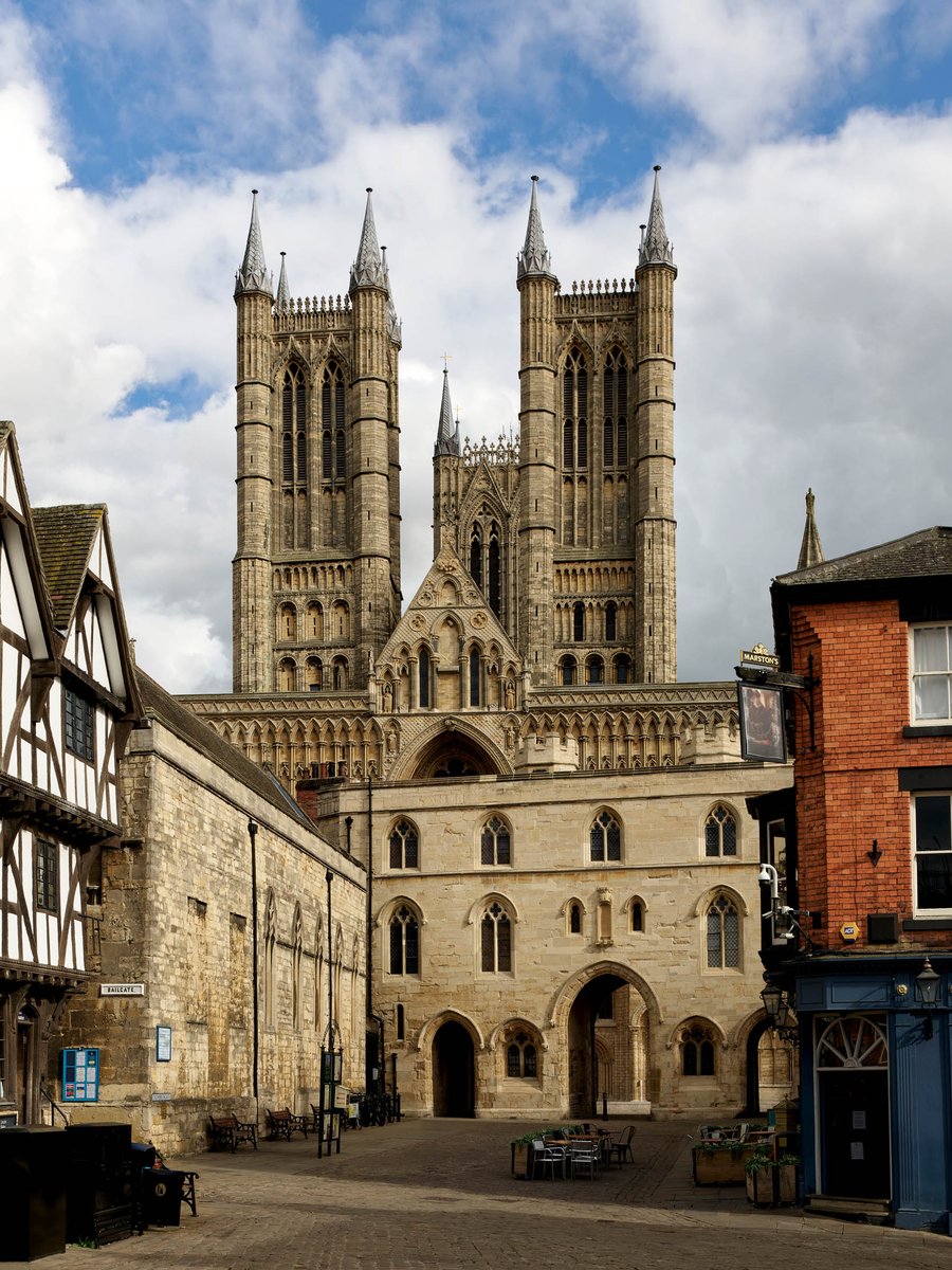 Lincoln Cathedral, built more than 700 years ago, was the first ever ...