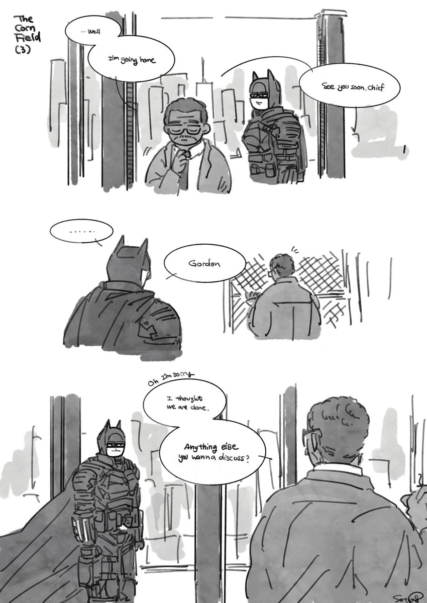 「Bruce "….I didn't say anything about love." Clark "you did" 」setoの漫画
