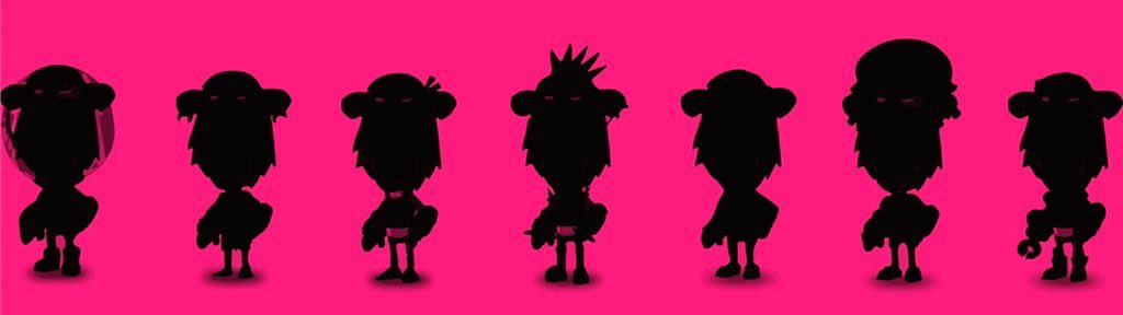 Pixar Character Silhouettes
