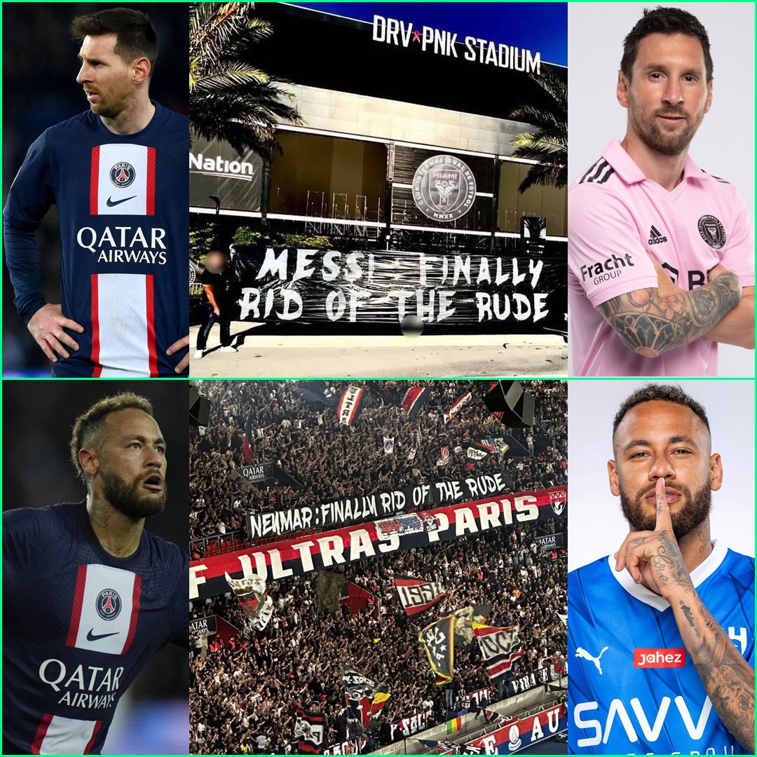 PSG, Inter Miami : après Neymar, les ultras parisiens dézinguent Lionel ...