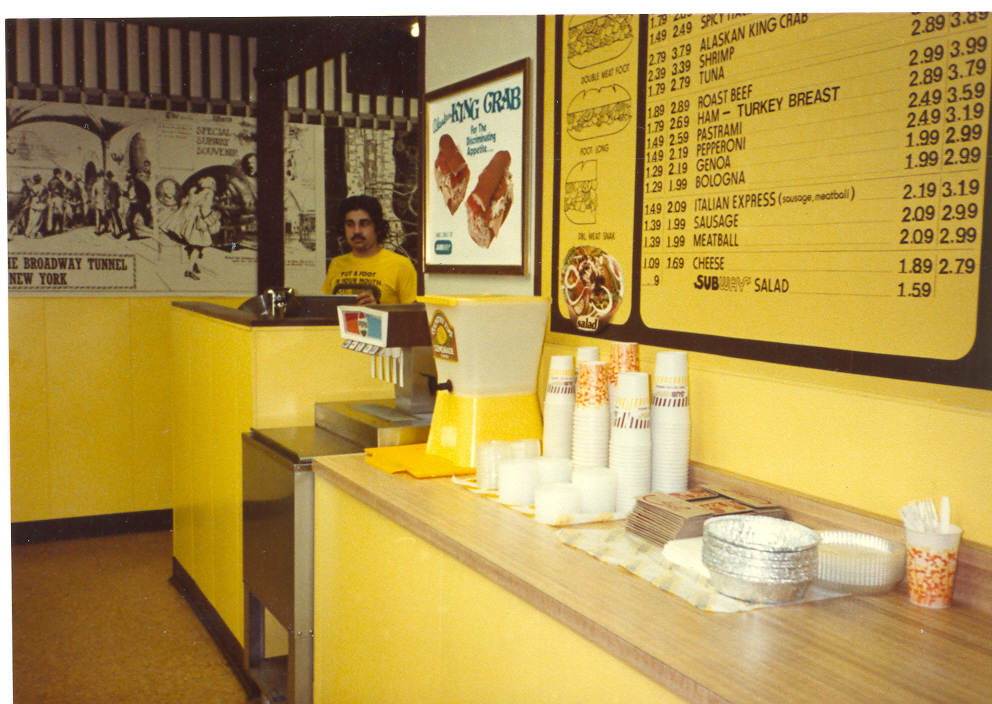Subway Menu Board