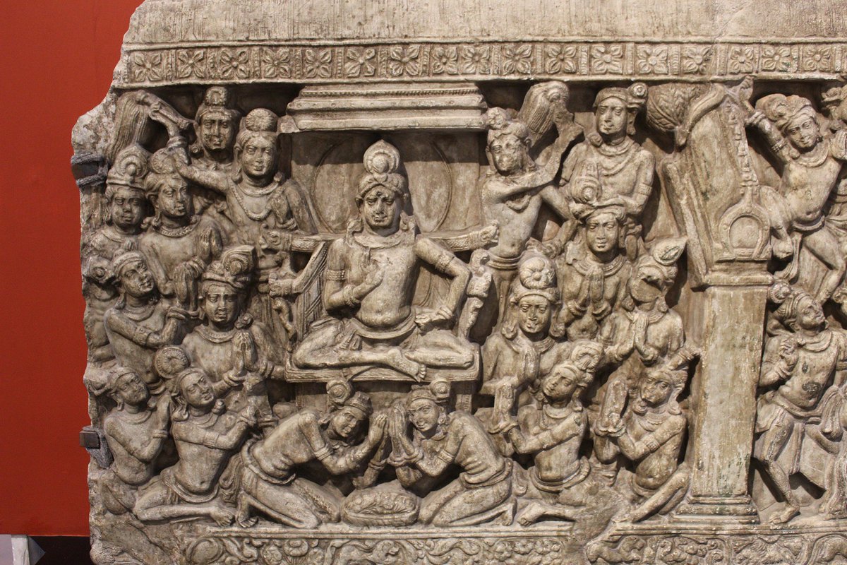 1/ "Buddhapada" are the footprints of the Buddha, embodying his ...