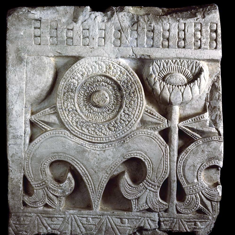 1/ "Buddhapada" are the footprints of the Buddha, embodying his ...