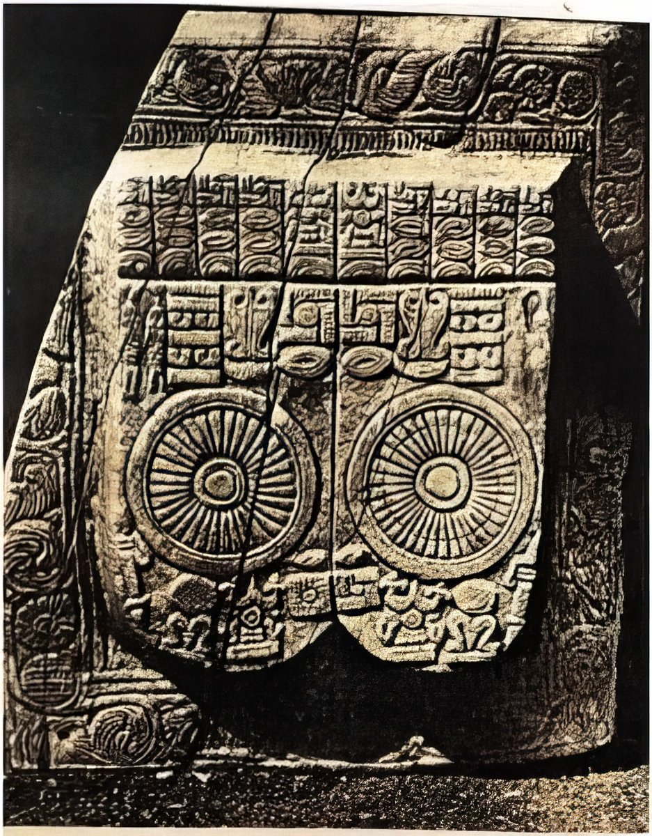 1/ "Buddhapada" are the footprints of the Buddha, embodying his ...