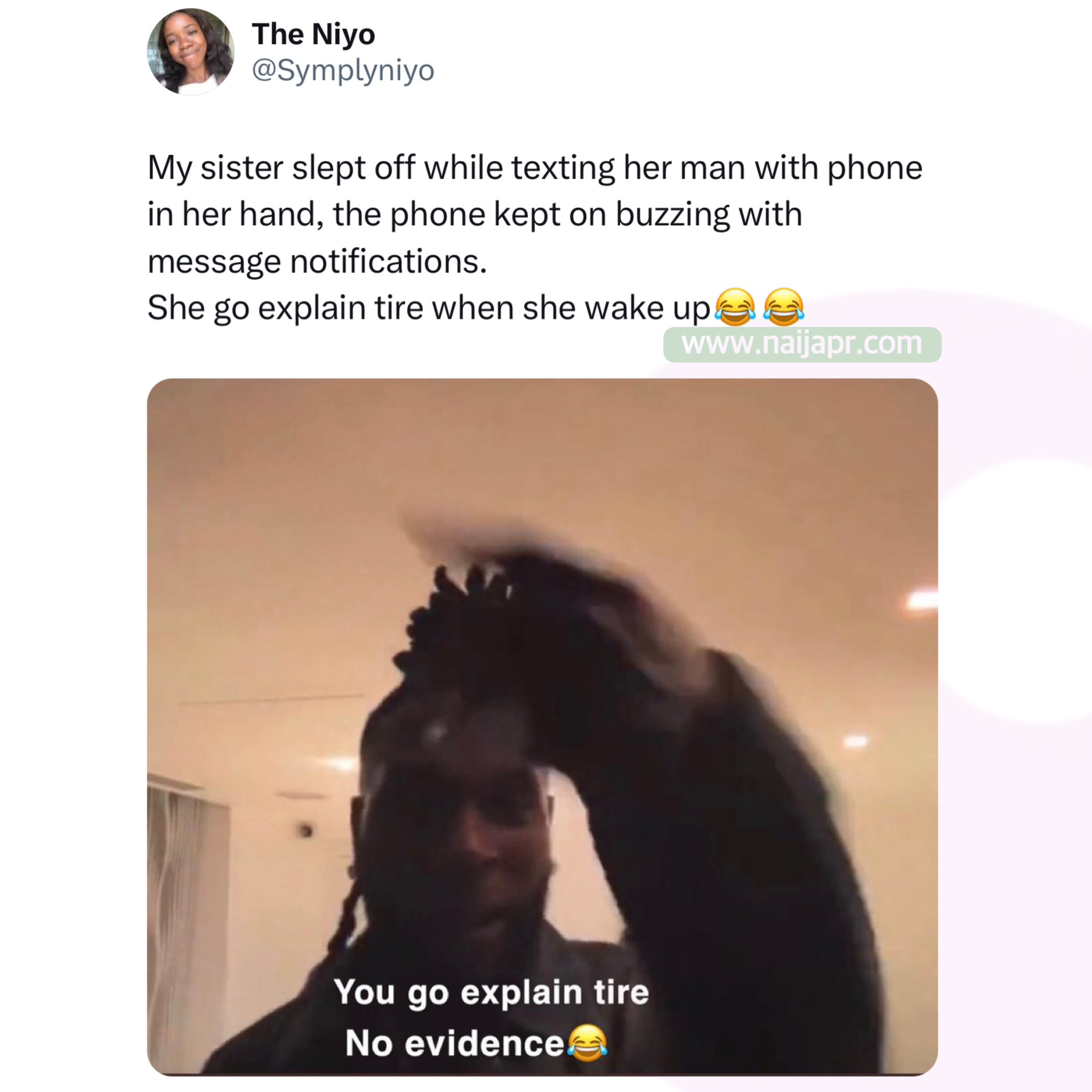 Falling Asleep Texting Meme