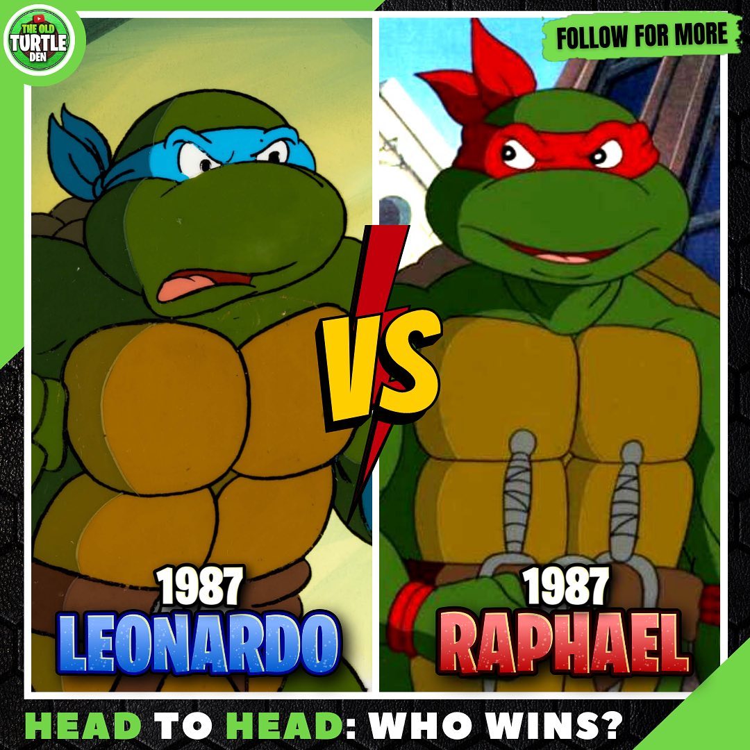 Tmnt 1987 Rafael Conoce A Su Rival