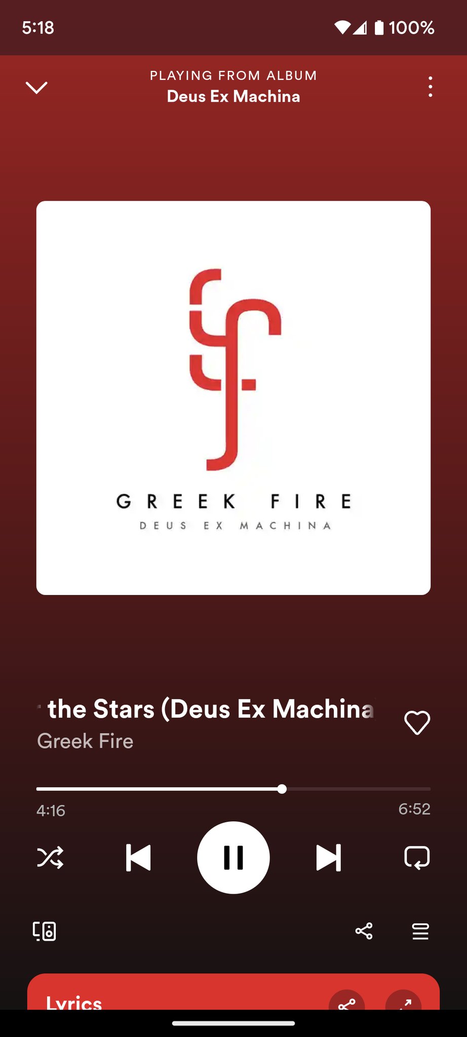 Greek Fire Logo