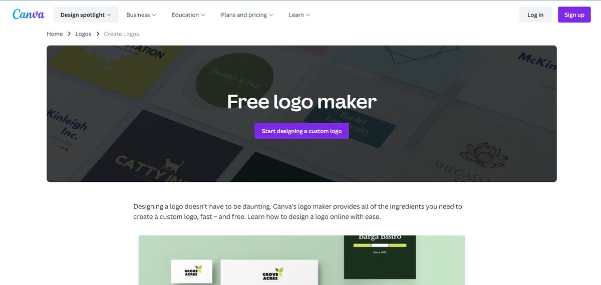 Websites For Logo Design. Open This: - Thread from Ajay Sharma ...