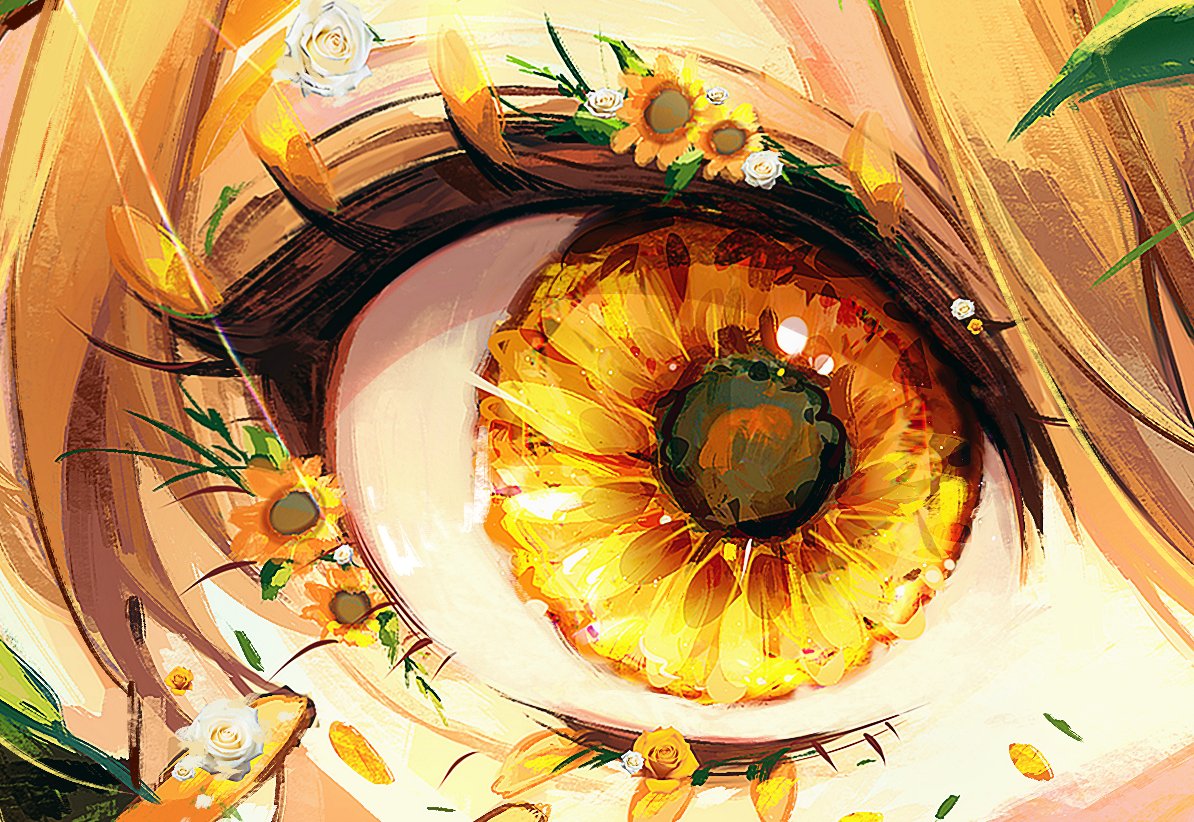 「Yellow eyes 」|58 / fevercellのイラスト