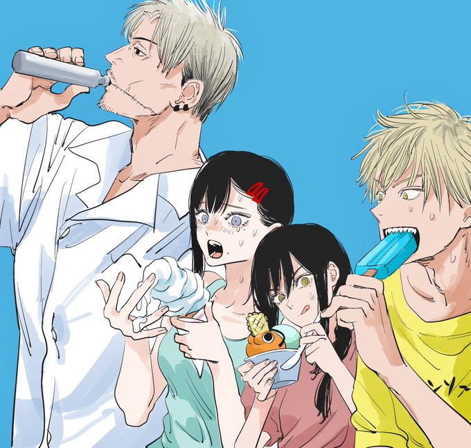 「denji (chainsaw man) open mouth」Fan Art(Latest)