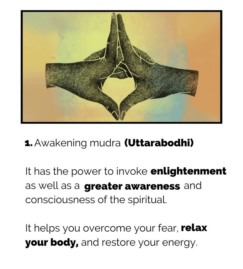 5 Hand mudras the RICH use for POWER… -Thread- - Thread from Conqueror ...