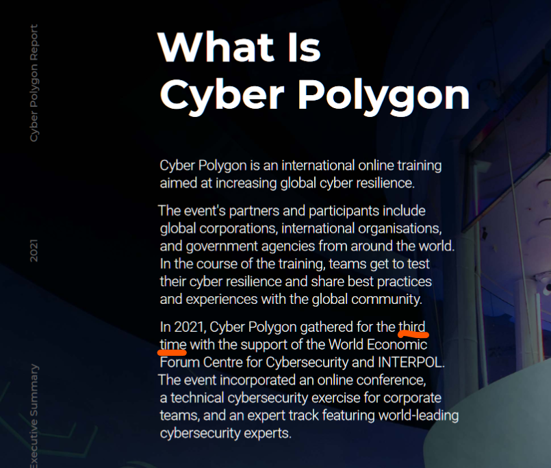 🧵 Cyber Polygon results package, 2021. What did the technofascists ...