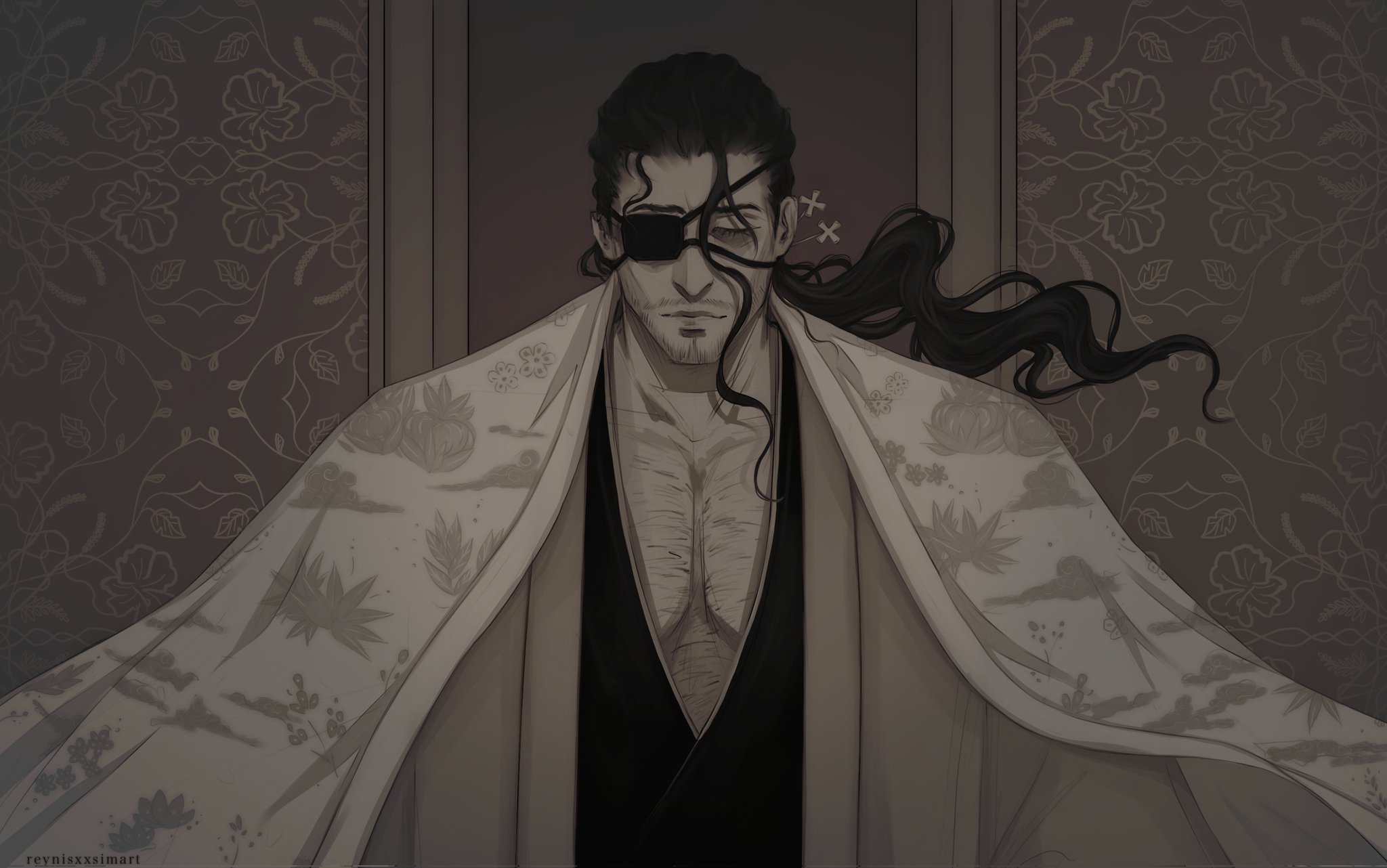 Bleach Captain Shunsui Wallpaper