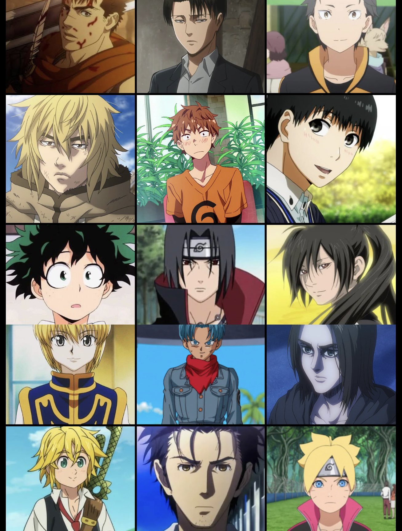 Anime Protagonist Memes Funny Anime Protagonist Moments