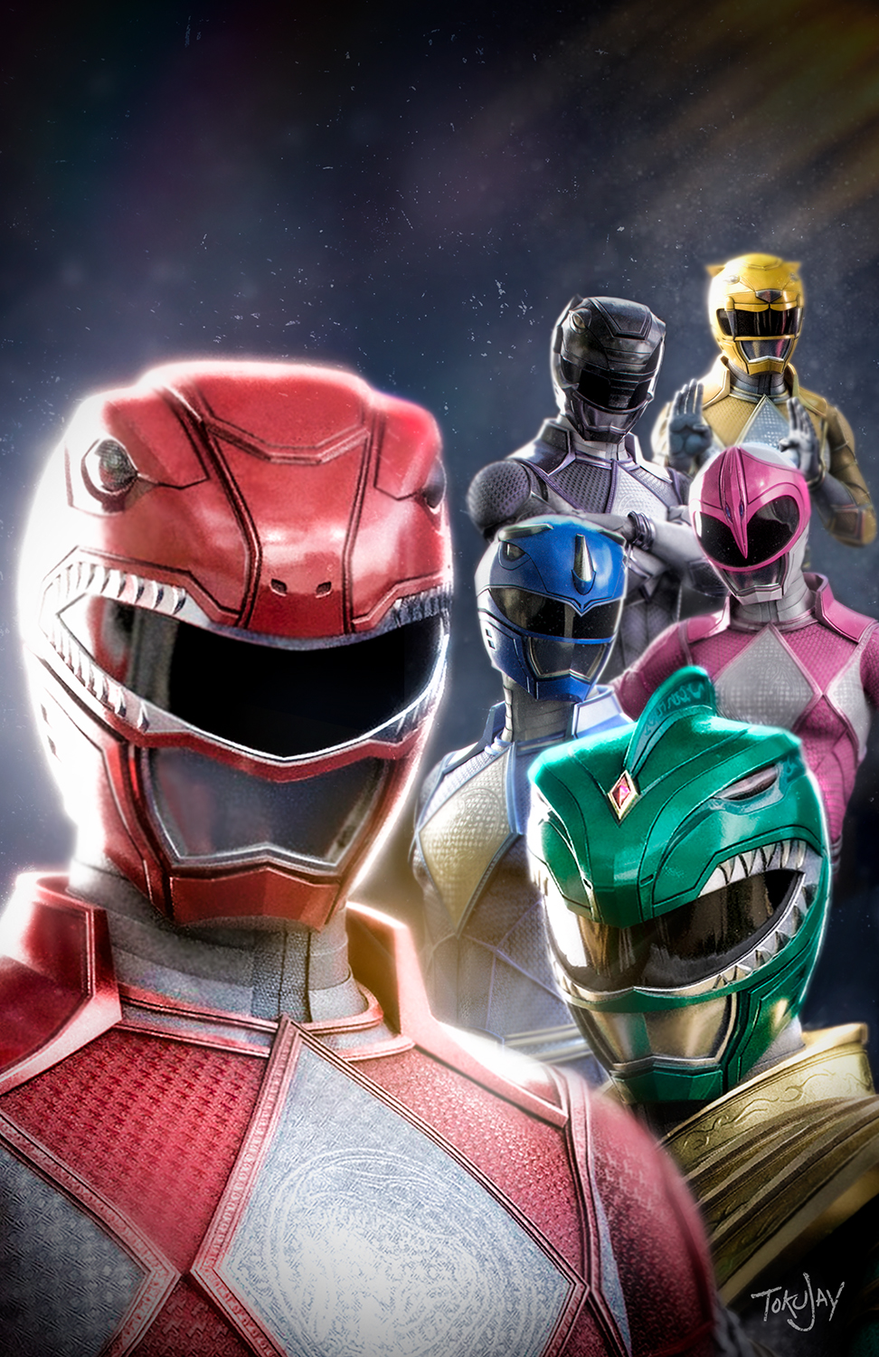 Mighty Morphin Power Rangers Iphone Wallpaper