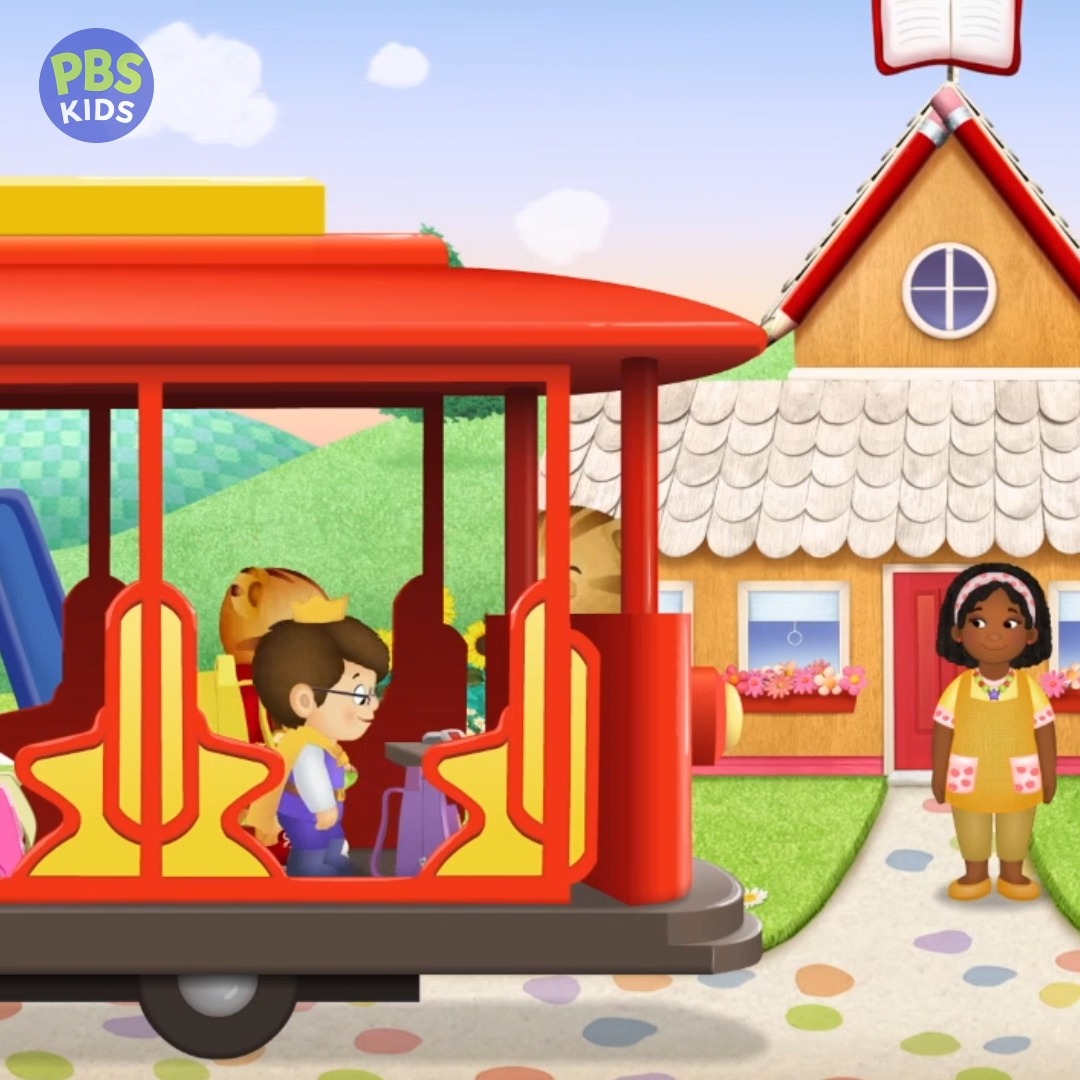 Daniel Tiger Trolley Clip Art