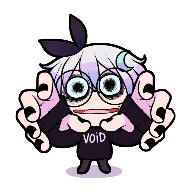 「In 6 hours, get ready for ACTUAL HORROR,」|Alphena 🌌 Void Witch VTuberのイラスト