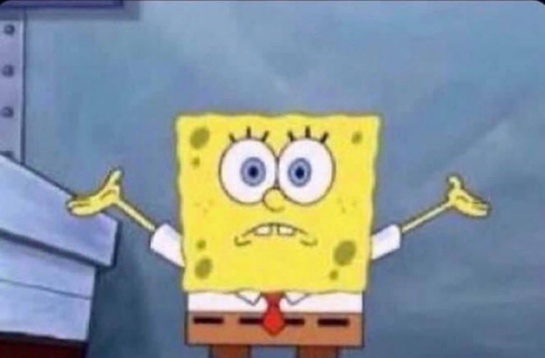 Empty Wallet Spongebob