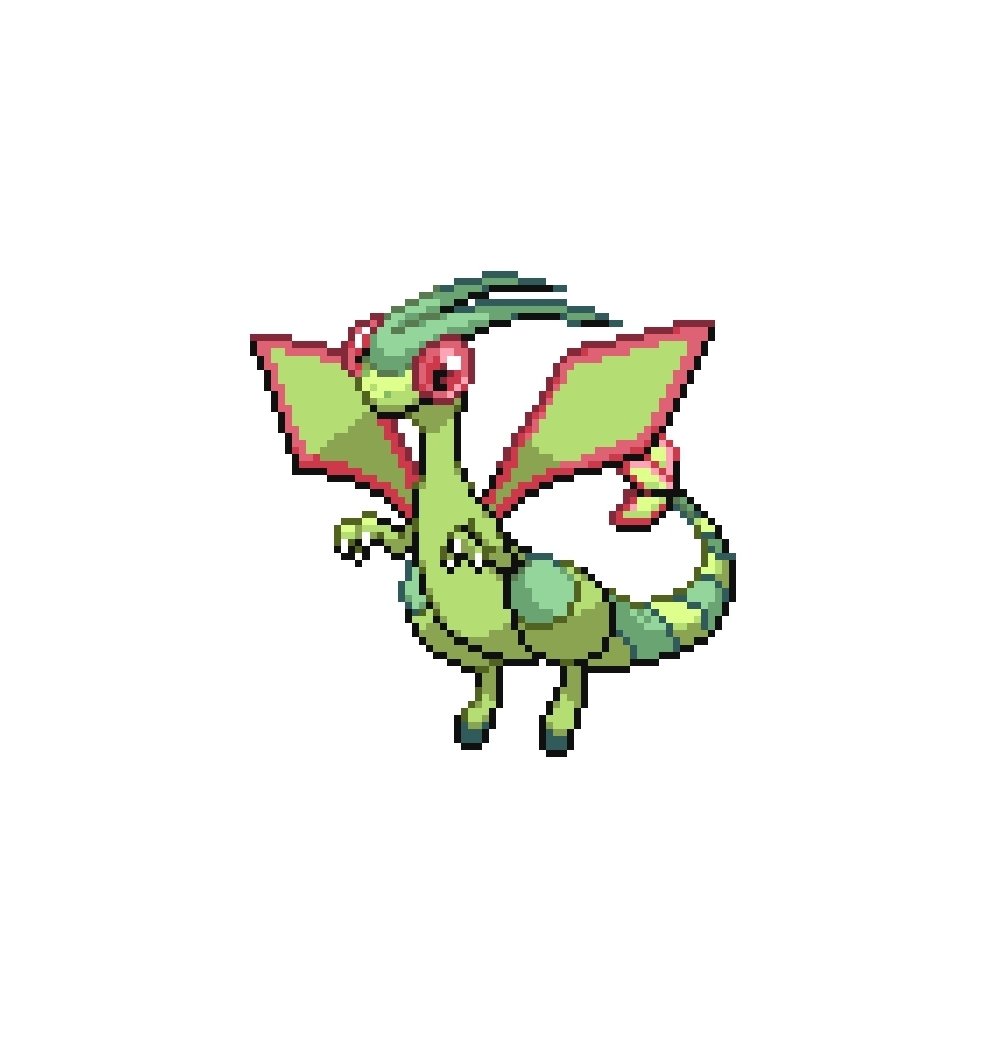 Animation Flygon Gif Sprite Pokemon Infinite Fusion Solar Powered 🍃