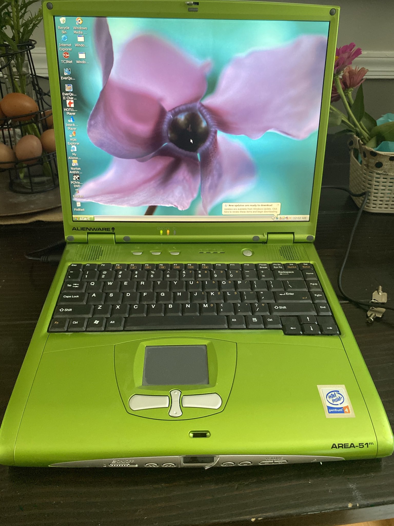 Alienware Laptop Green