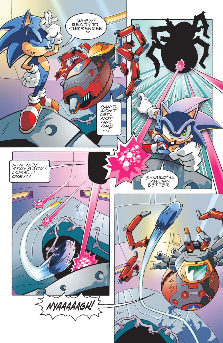 -Sonic's battle with the Egg Tarantula feeling straight out of the ...