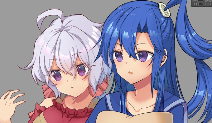 「yukine chris blue hair」Fan Art(Popular)