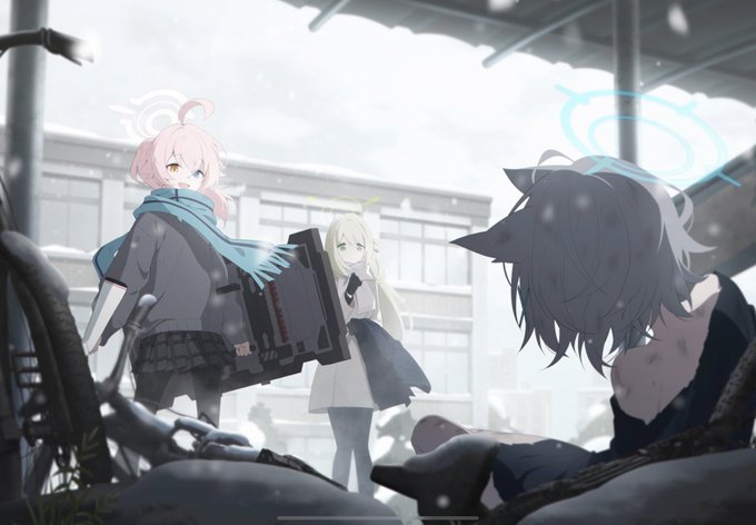 「shiroko (blue archive)」Fan Art(Latest)｜4pages