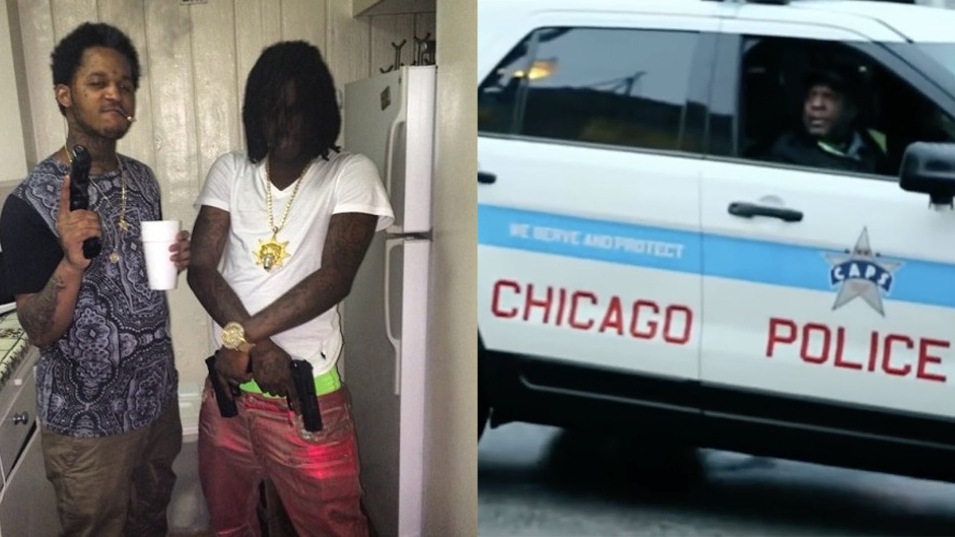Chief Keef Cars And Gun
