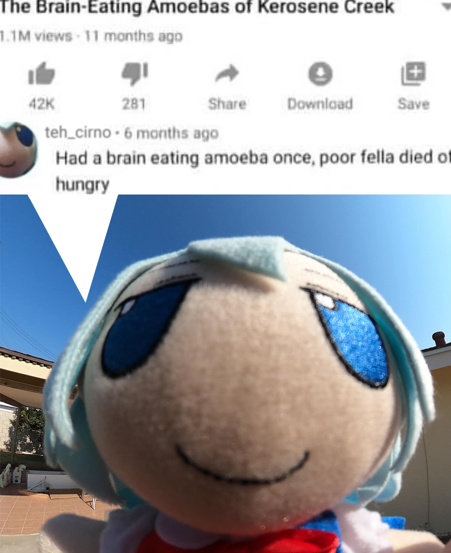 Brain Eating Amoeba Plush