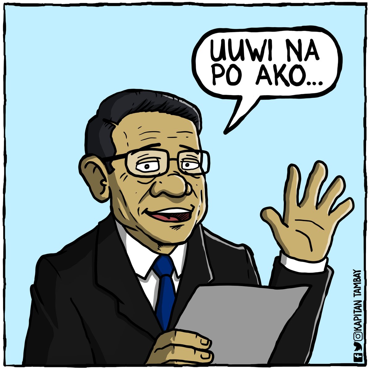 Excuse me po." Salamat Sir Mike. #RestInPower #MikeEnrique」Kapitan ...