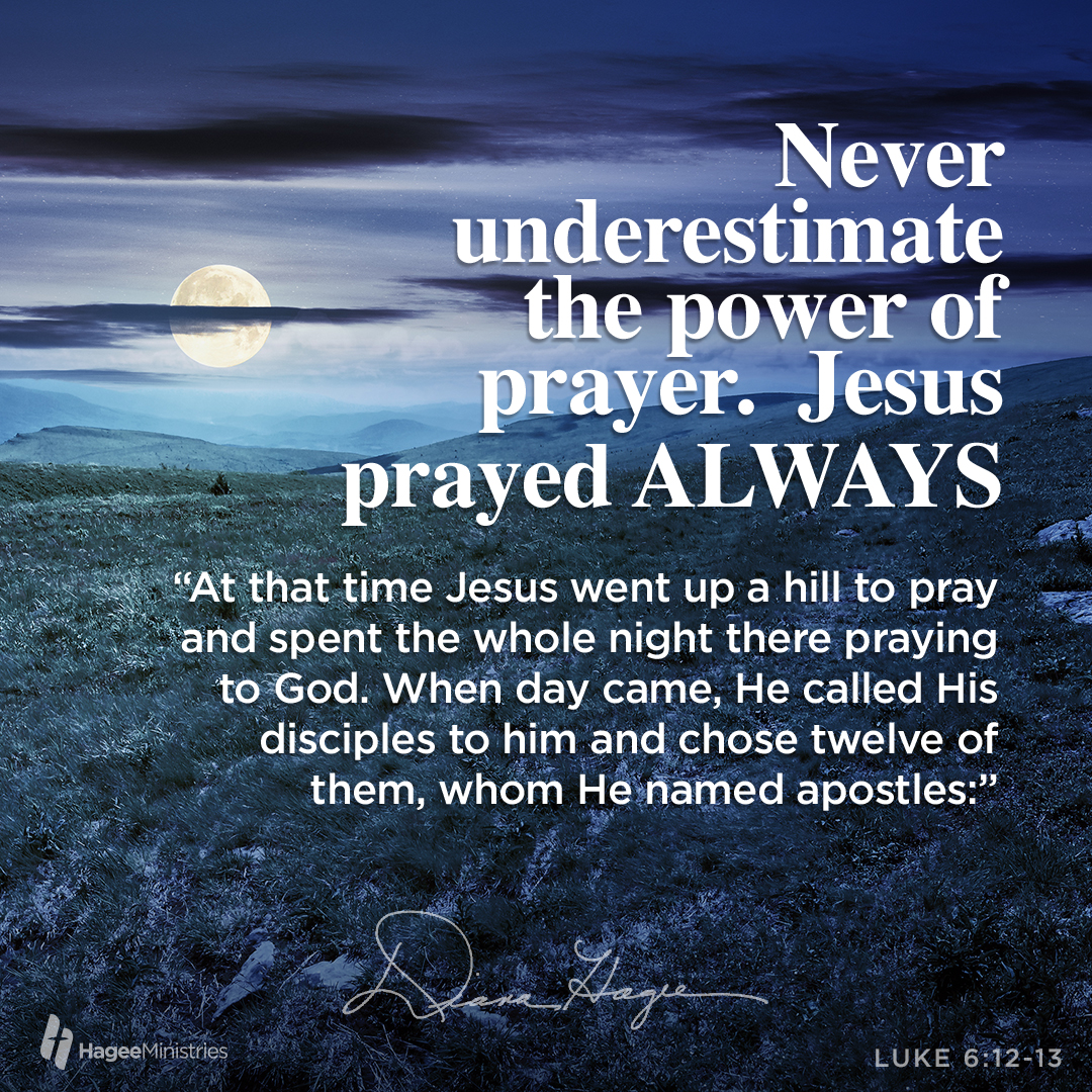 Never Underestimate The Power Of Prayer
