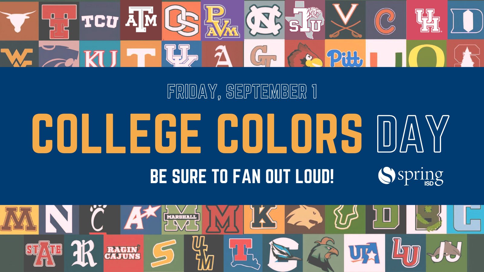 Blue And Orange College Colors