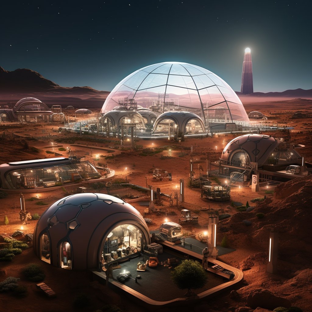 Mars Colony By 2023