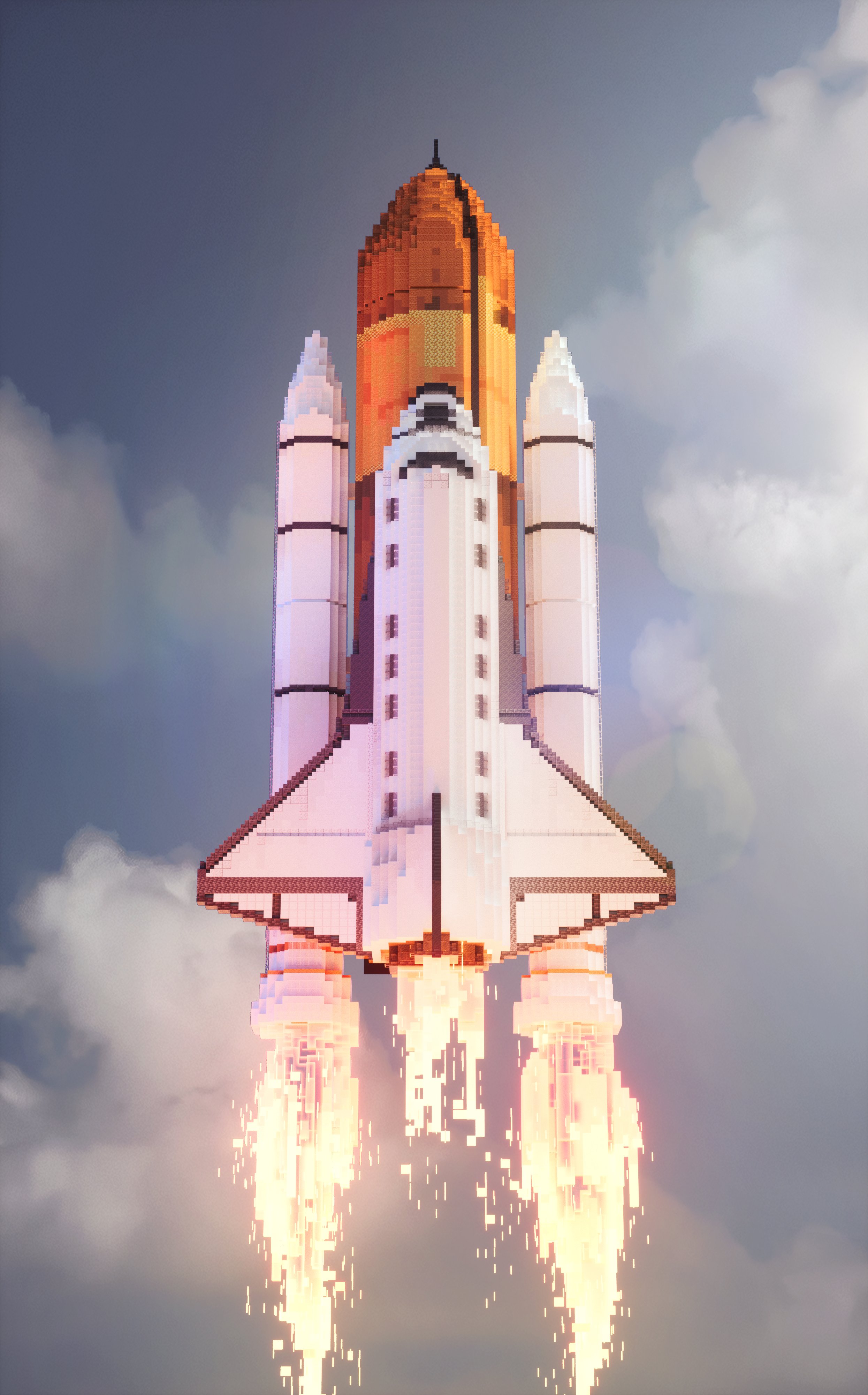Nasa Space Shuttle Minecraft Minecraft: 10+ NASA Build Hacks! [3+ STAR
