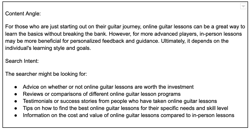 ️ SEO Blog Outline Example Here's an example of how I would approach ...