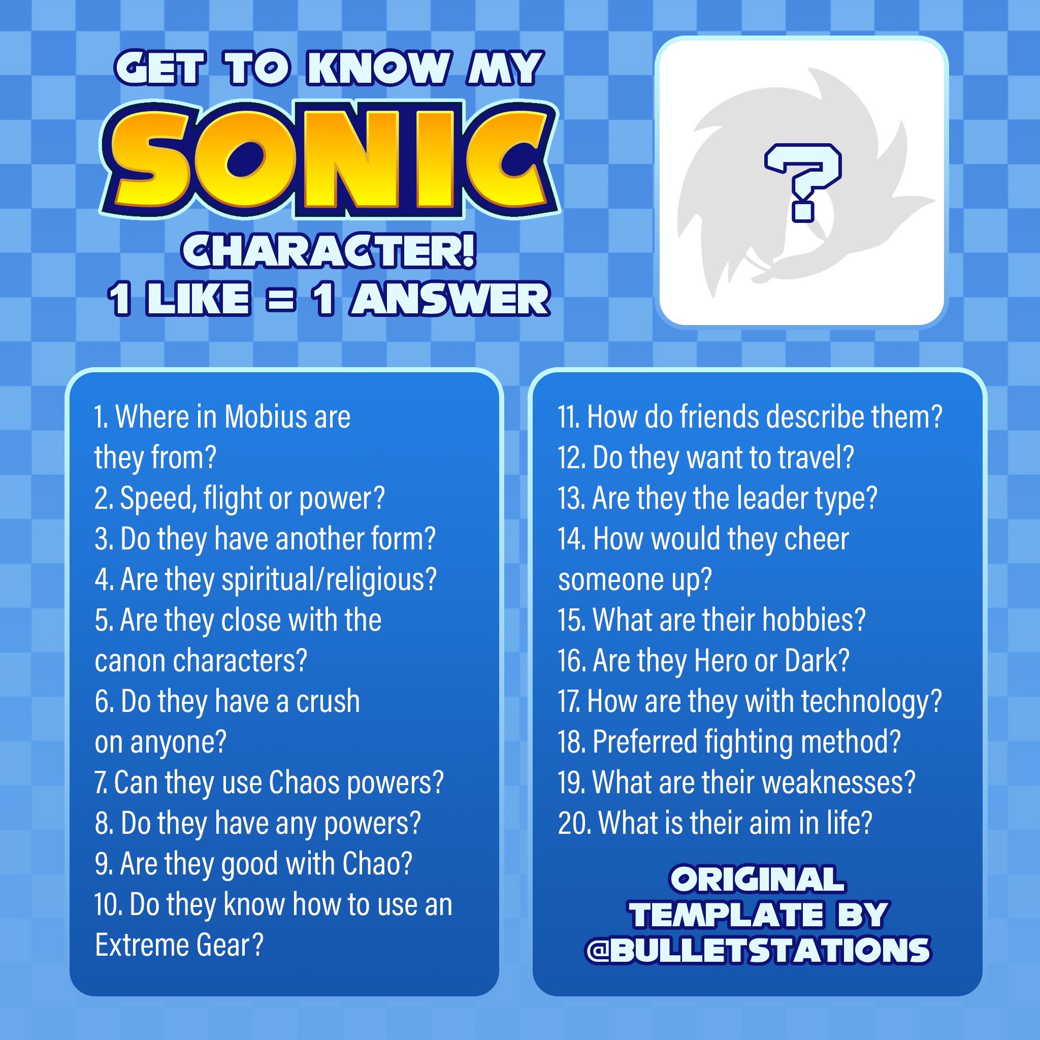 Sonic Original Character Memes